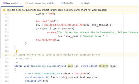 Cant Navigate Linux Kernel Source Code Ides Support Intellij Platform Jetbrains