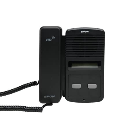 ip intercom station with handset ip intercom system spon