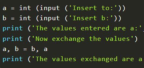 Swap Python Multiple Assignment Swap Variables