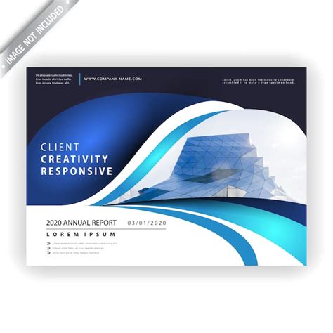 클래식 기업 전단지 템플릿 무료 벡터