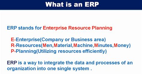 ERP Simplified Understanding The Basics Of ERP And SAP ERP