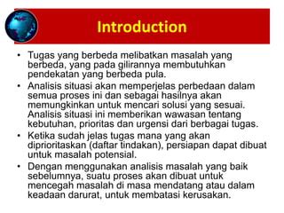 Problem Map Materi Training Mastering Problem Analysis PPT