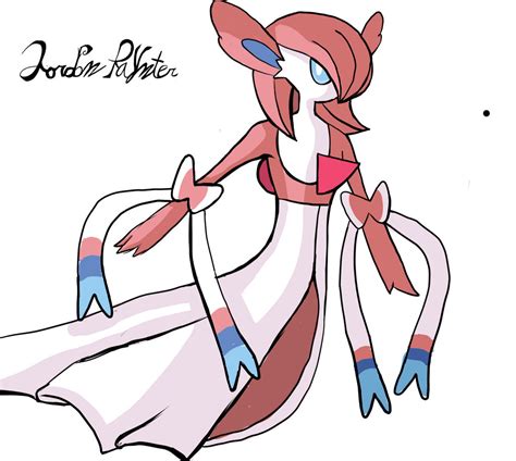 Gardevoir Sylveon Fusion By Syntheticdaemon On Deviantart
