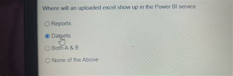 Solved Where Will An Uploaded Excel Show Up In The Power Bi
