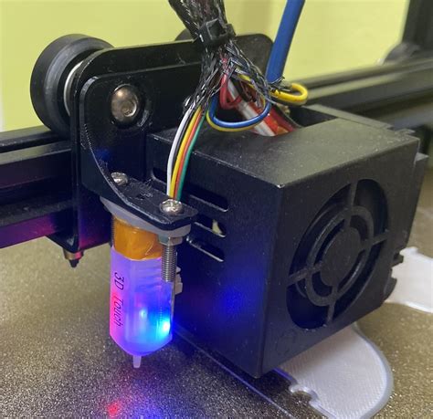 Bl Touch Mount Ender 3 By Mates Download Free Stl Model