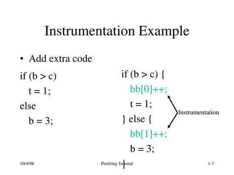 instrumentation profiling method at erin ayers blog