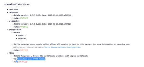 Host A Speedtest Server On Ookla Help Let S Encrypt Community Support