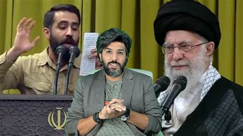حسین طاهری مداح سه هفته قبل از سقوط بشار اسد در حضور خامنه ای میگه سید