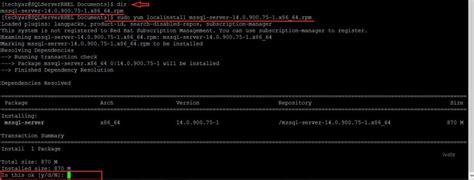 How To Install Sql Server 2017 On Redhat Linux Without Internet
