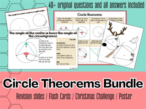 Complete Circle Theorems Teaching And Revision Bundle Teaching Resources