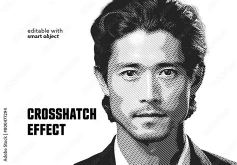 crosshatch effect stock template adobe stock