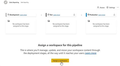 Power Bi Da 100 Exam Tipscreate And Manage Workspacesuse Deployment Pipelines G Com Solutions