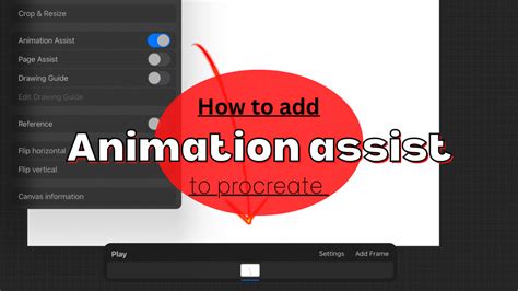 How To Add Animation Assist To Procreate The Creativity City