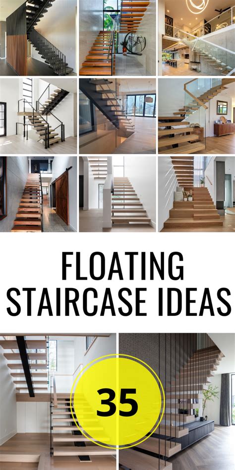 35 Floating Staircase Ideas For A Modern Home Aesthetic Design