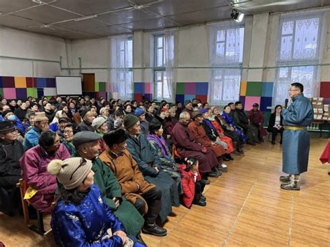 Хөвсгөл аймгийн Цэцэрлэг сумын иргэдтэй уулзалт хийж нийгэм эдийн засаг хууль тогтоомжийн