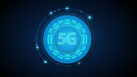 5g Speed Circuit Technology Background Processor Electrical Wireless Vector Processor