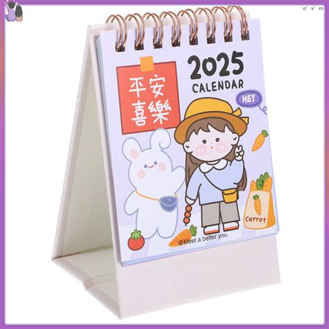 Desk Calender Calendar Small Tiny Calendars Large Wall Mini 2024 2025 Monthly Calander For