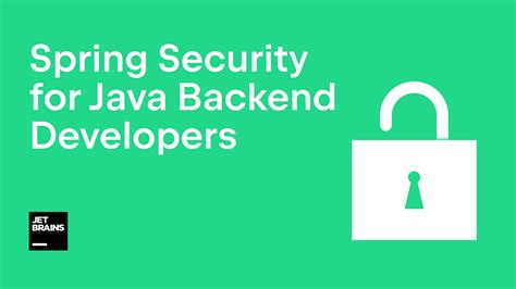 Learn Spring Security For Backend Development The Jetbrains Academy Blog
