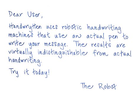 Features Custom Handwriting Styles And Inserts Handwrytten
