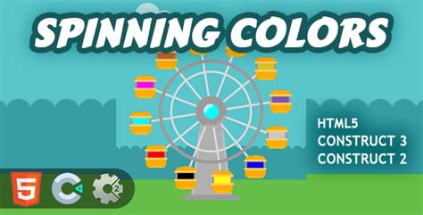 Spinning Colors Html5 Construct 23 Game Codemarket