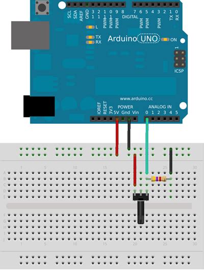 Lectura De Una Resistencia Variable Con Arduino