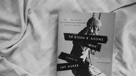 Thirteen Reasons Why Book Cover Black And White