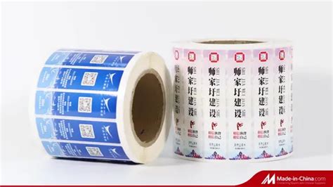 Oem Printing Roll Labeling Self Adhesive Packaging Sticker Label Self