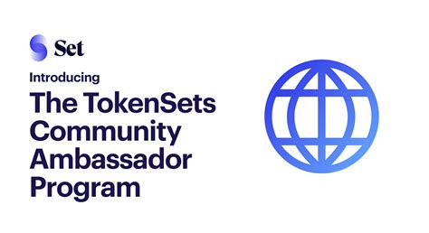 Introducing The Tokensets Community Ambassador Program By Anthony Sassano Set Labs Medium