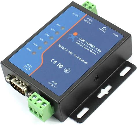 Usr Tcp232 410s Convertisseur De Série Vers Ethernet Rs232 De Rs485 à Tcp Modbus Rtu à Modbus
