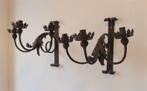 20th Century Gothic Wall Lights