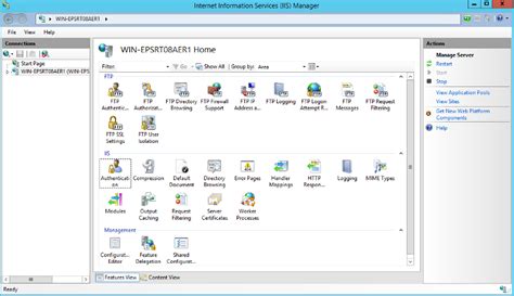 how to install and configure ftp server on iis 8 in windows 2012 server