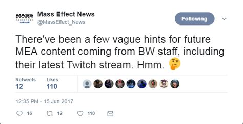 Mass Effect Andromeda Writer Teasing Dlc