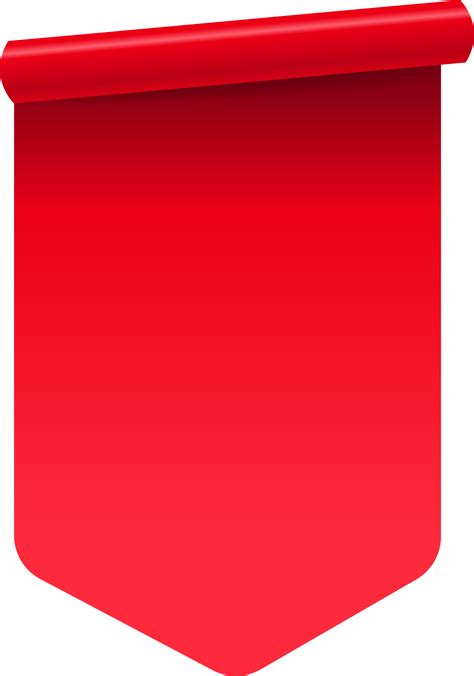 red paper tag label isolated background 16622303 png