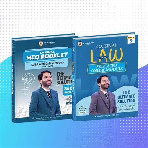 Ca Final Set A Self Paced Online Module Law The Rankers Way
