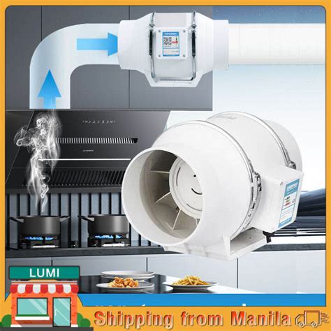 【24hours Delivery】 Variable Speed Settings 4 Inches 6 Inches Mixed Flow Inline Duct Fan Air