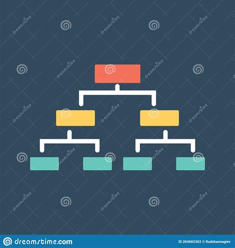 Organize Data Line Vector Icons And Signs Classify Compile Structure