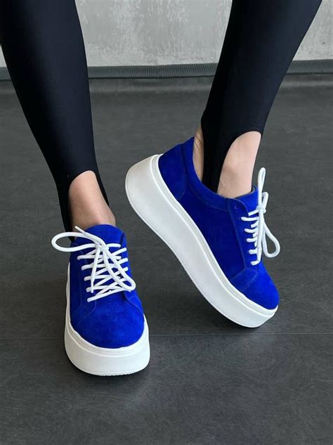 Кеди жіночі замшеві сині — ціна 2197 грн у каталозі Кеди Купити жіночі речі за доступною ціною