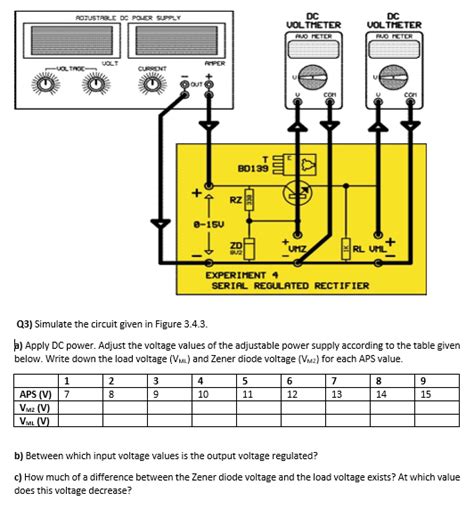 Solved Q3 Simulate The Circuit Given In Figure 343 A