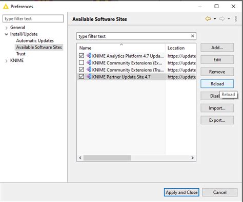 Extracting The Knime Repository For Text Processing Knime Extensions