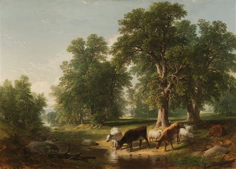 A Summer Afternoon By Asher Brown Durand Artchive