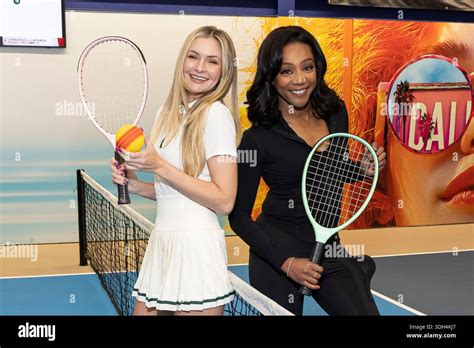 Charlie Neff And Tiffany Haddish Play Typti A New Racquet Sport At