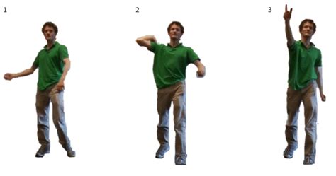 Example Gesture Throw An Object From Msrc 12 Dataset Download