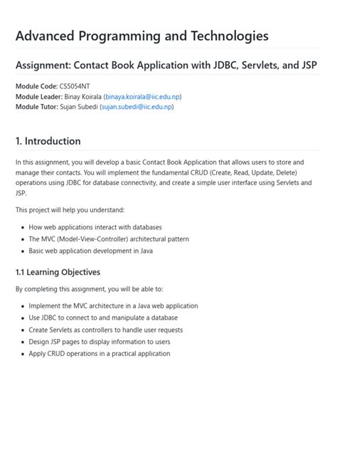 Advanced Programming And Technologies Assignment 1 Pdf Modelviewcontroller Databases