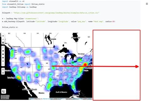 Responsive View Issue Randyzwitch Streamlit Folium GitHub