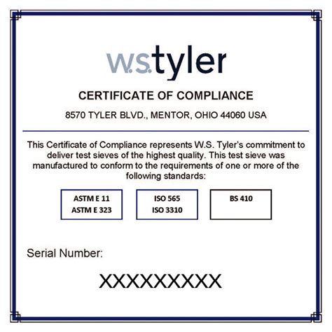 12 1 7 Mm Stainless Steel Stainless Steel 12 Astm E11 Test Sieve Intermediate Height
