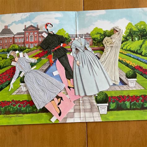 Vintage Paper Doll Cutting Craft Youtube