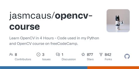 Pull Requests Jasmcaus Opencv Course GitHub
