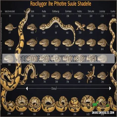 Snake Feeding Schedule Chart Essential Guide For Ball Pythons