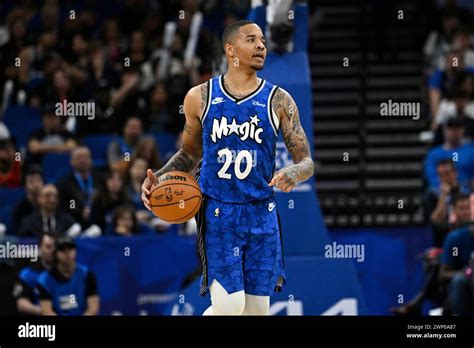 Orlando Magic Guard Markelle Fultz 20 Brings The Ball Up The Court