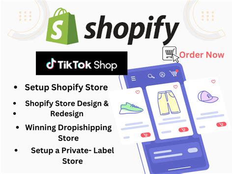 Shopify Store Setup Shopify Store Design Build Shopify Store And Tiktok